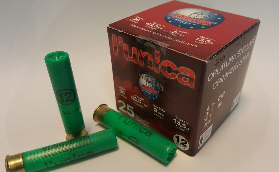 EUROCOMM MUNIZIONI - UNICA 63MM PIOMBO N°12 - calibro 410 - Armeria CentroSport