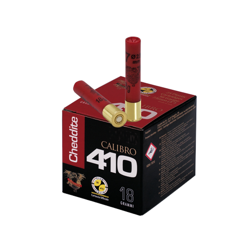 CHEDDITE - MAGNUM CAL.410 18GR PIOMBO N°10 - calibro 410 - Armeria CentroSport