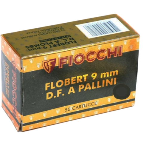 Fiocchi - 9MM ANULARE PIOMBO N°10 - calibro 9MM FLOBERT - Armeria CentroSport