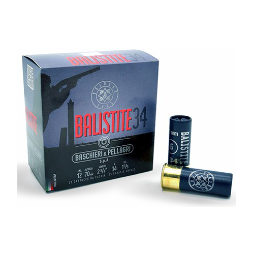 BASCHIERI & PELLAGRI - BALISTITE 34 PIOMBO N°8 - calibro 12 - Armeria ...