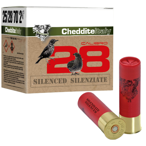 CHEDDITE - SILENT 2022 PIOMBO N°9,5 18GR - calibro 28 - Armeria CentroSport