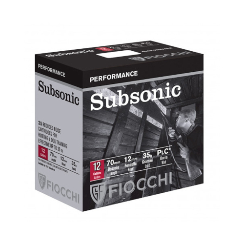 Fiocchi - SUBSONIC N°10 - calibro 12 - Armeria CentroSport